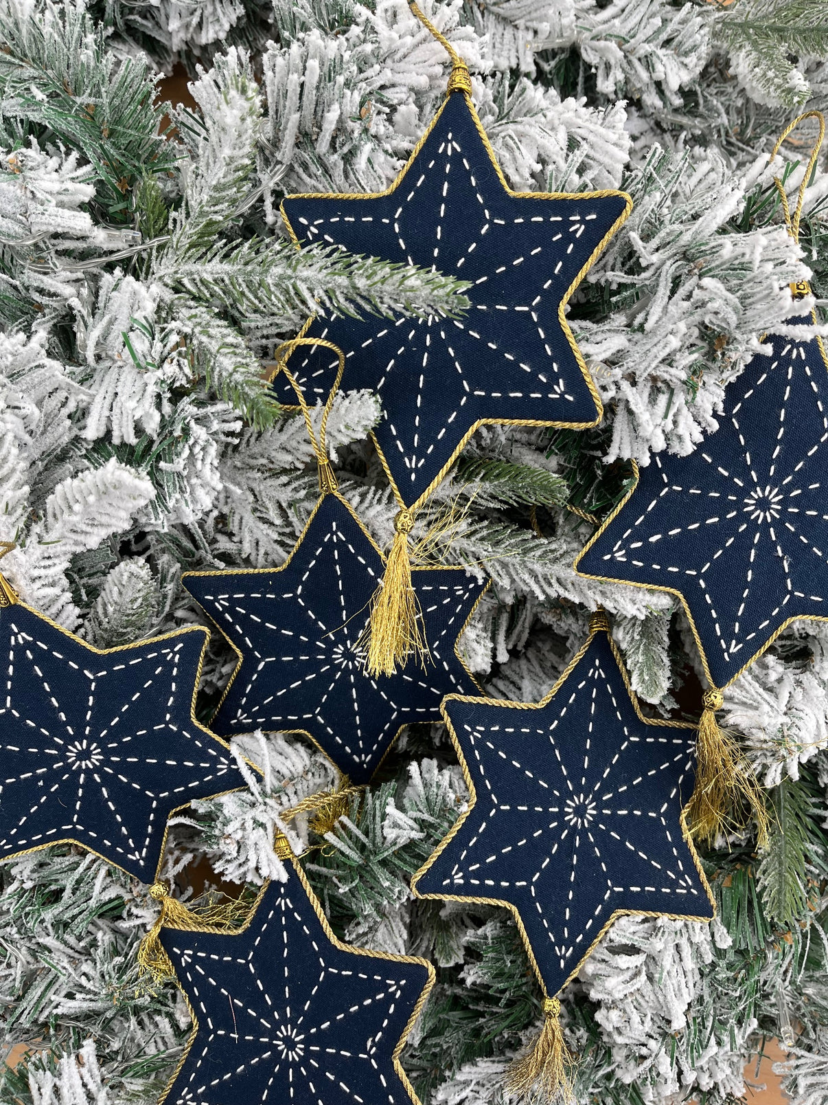 Sashiko Christmas Stars – Tis The Season