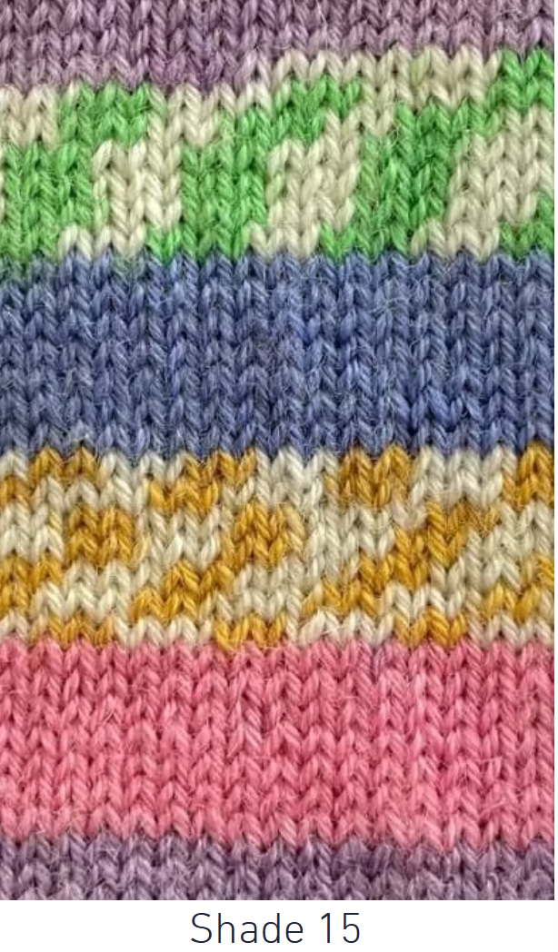 Crucci 4 ply Sock Yarn- self patterning – Tis The Season